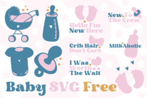 Free Baby SVG Bundle