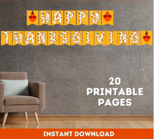 Free Thanksgiving Printables