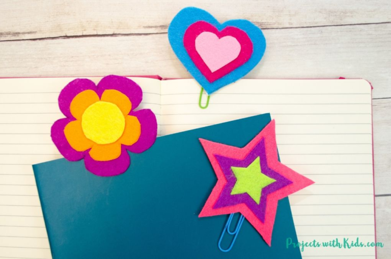 Felt Paper Craft Ideas your kids will love