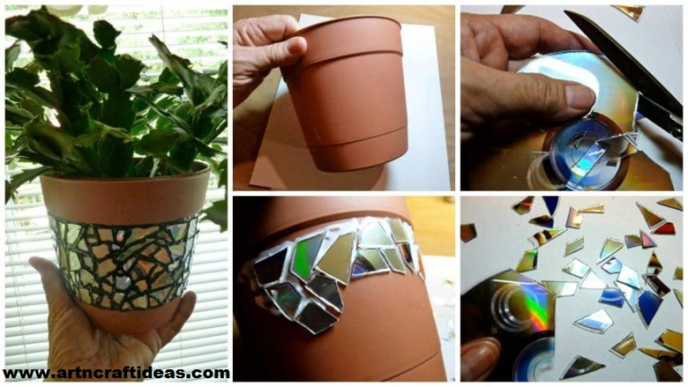 CD Craft Ideas To Recycle Old CDs