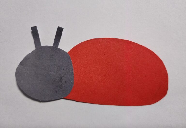 Ladybug Paper Craft for Kids