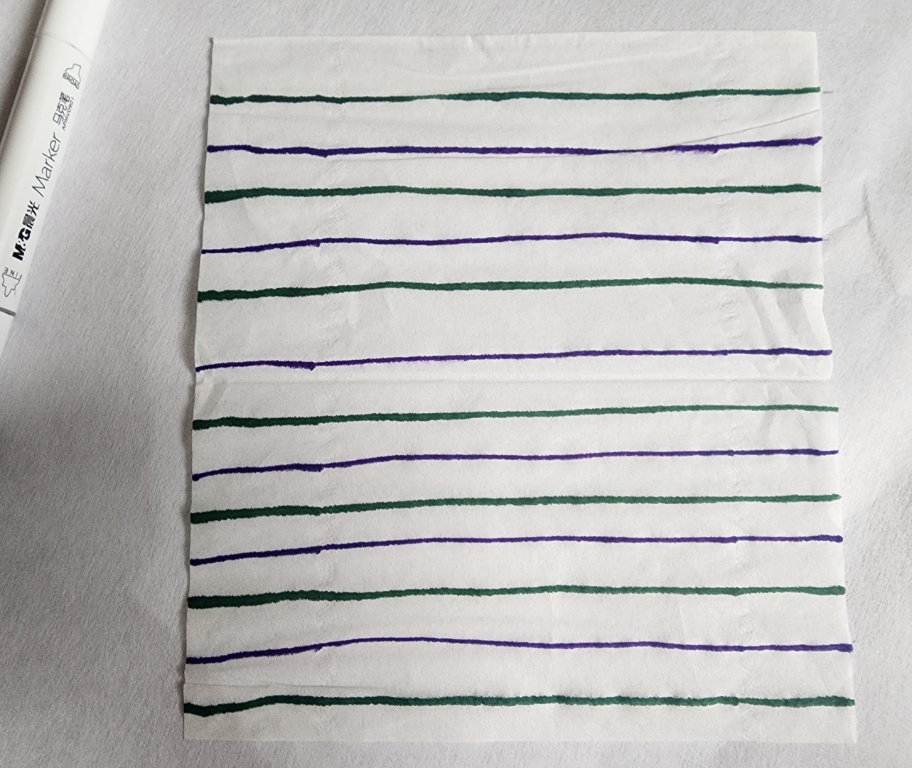 Tissue Paper Worm Craft for Kids