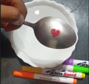 Floating Dry Erase Water Experiment