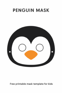 Free Printable Penguin Mask